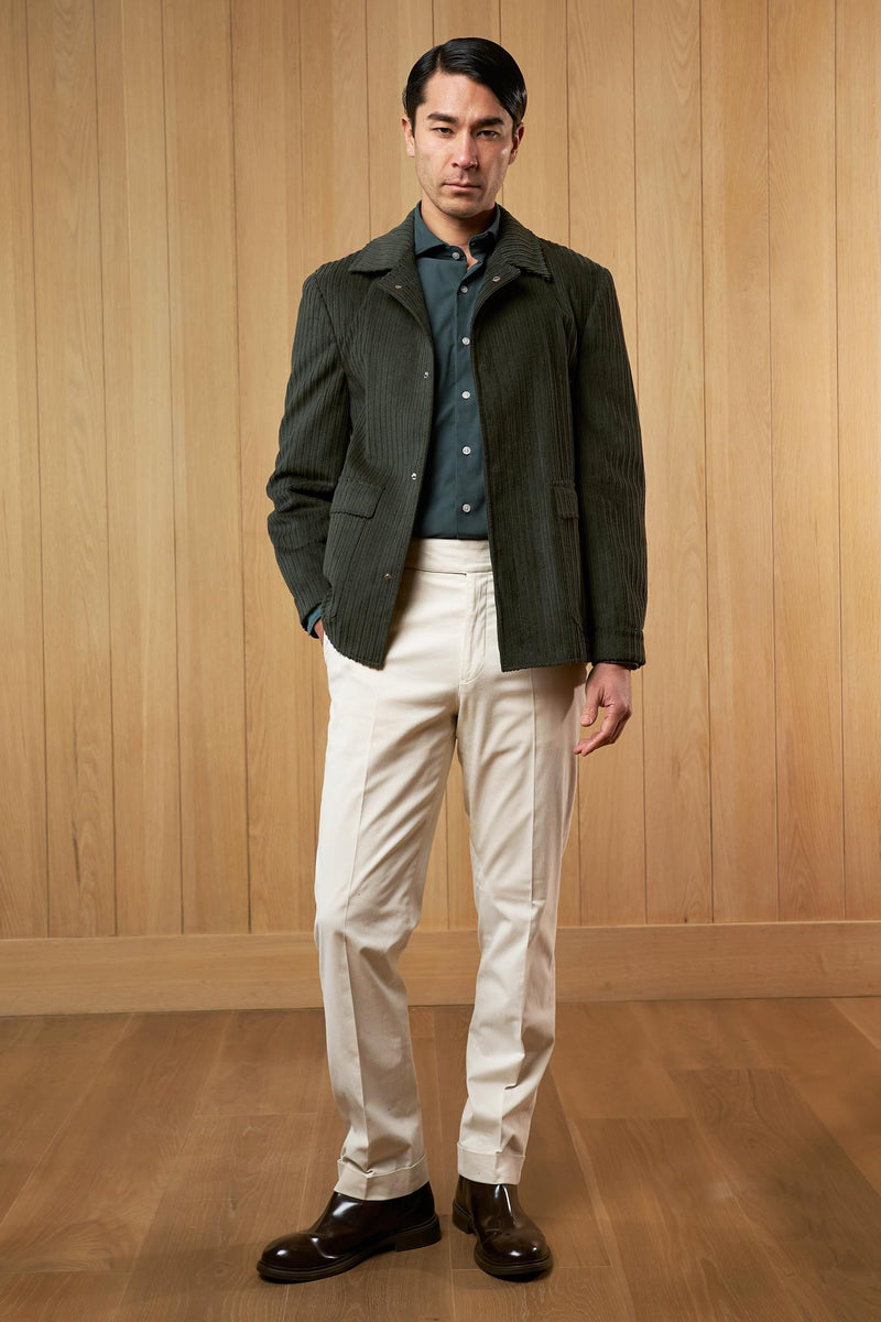 Overshirt Pana Verde Oscuro | Estilo H&F